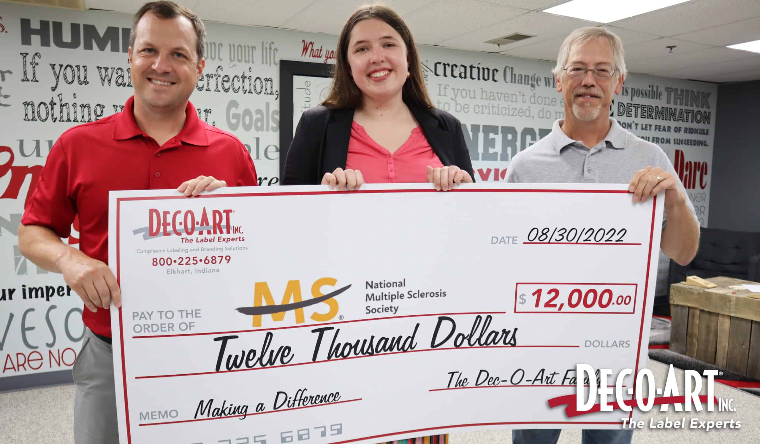 $12,000 Donated to Support National Multiple Sclerosis Society (NMSS ...